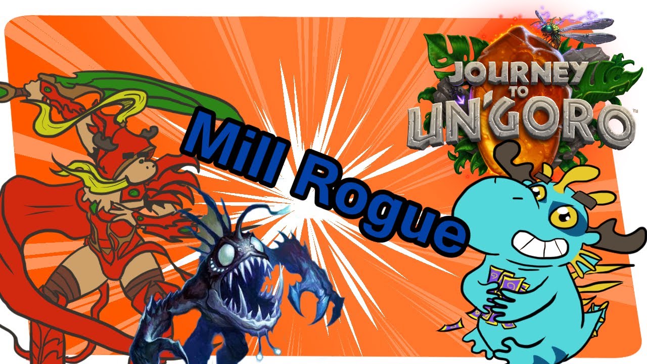 N'Zoth Mill Rogue vs Murloc Quest Shaman | Hearthstone Journey To ...