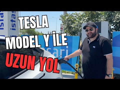 Tesla Model Y SR ile uzun yol deneyimi! Bodrum'a kaç şarj ile gittim?