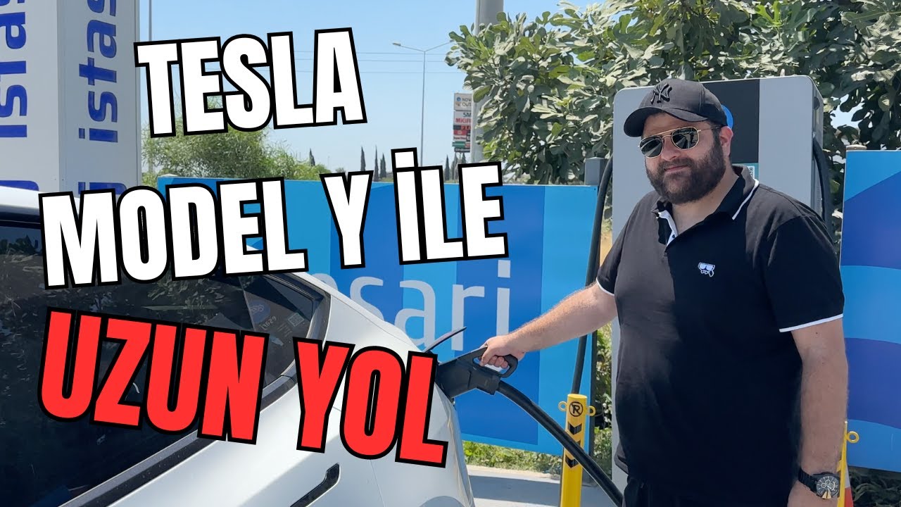 Tesla Model Y SR ile uzun yol deneyimi! Bodrum'a kaç şarj ile gittim ...