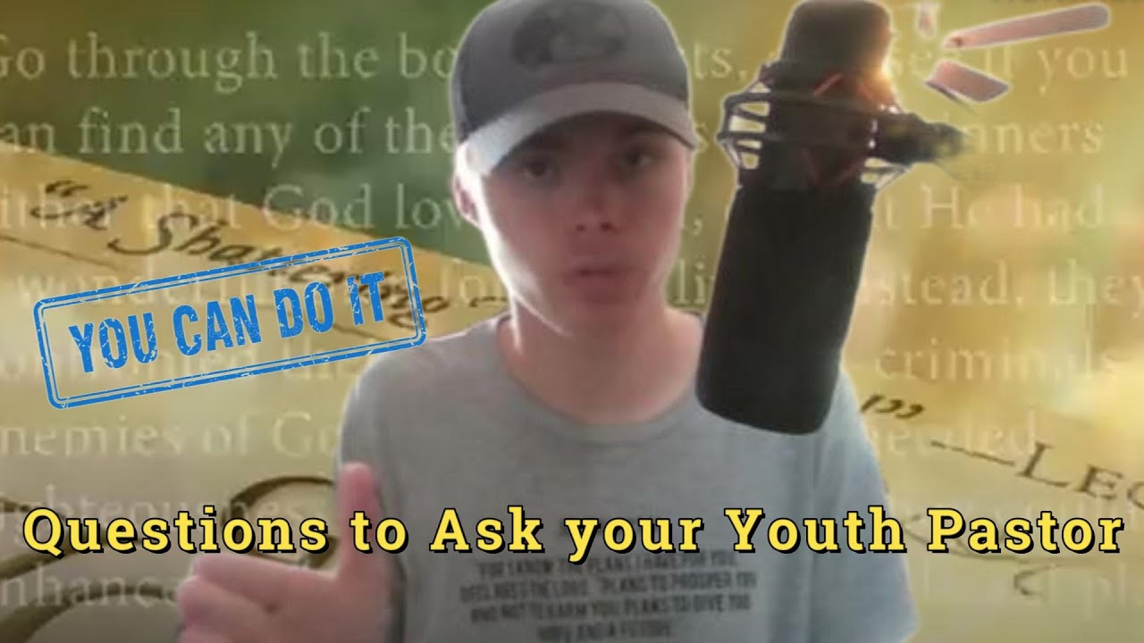 5 Questions to ask your Youth Pastor - YouTube