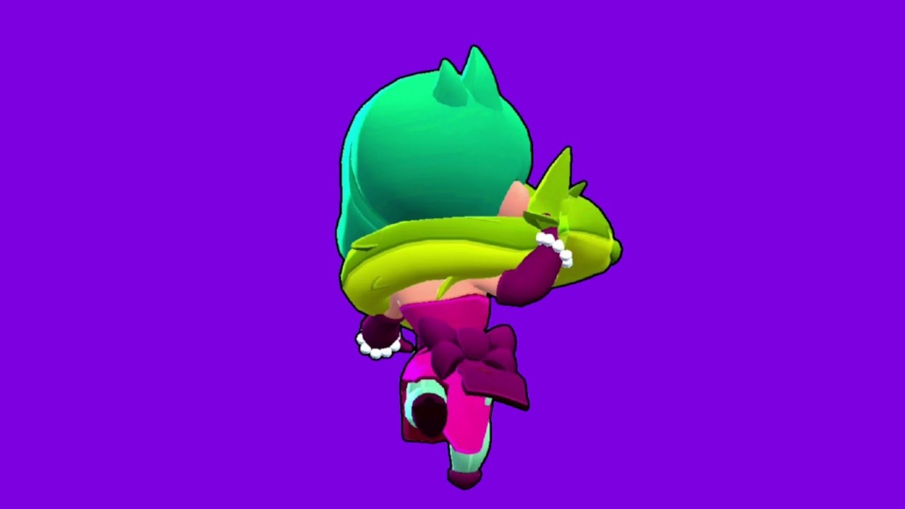 LOLA RUNNING ANIMATION GREEN SCREEN BRAWL STARS - YouTube