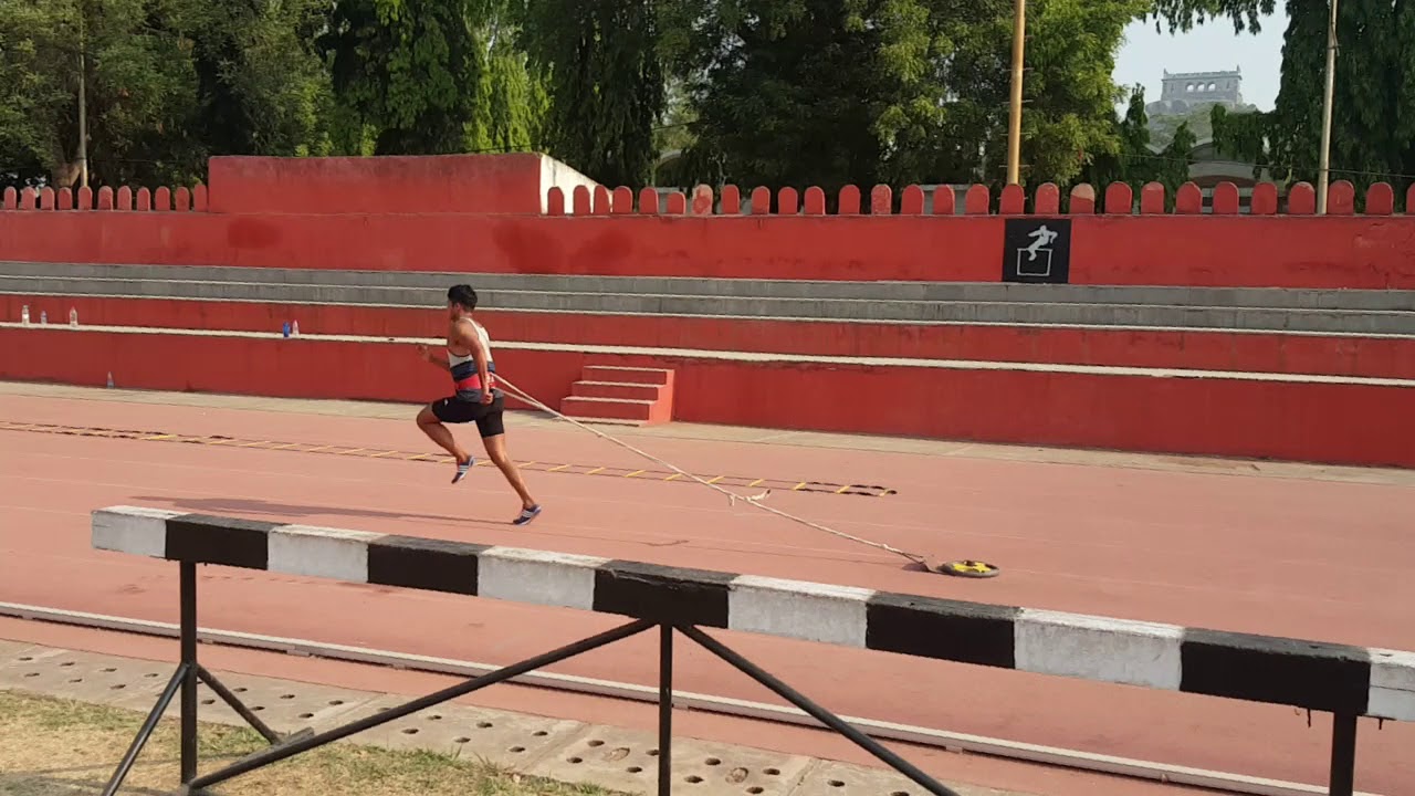 Drag Run 60mtr for sprinters - YouTube