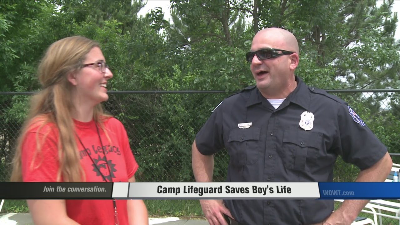 Camp Lifeguard Saves Boy's Life - YouTube