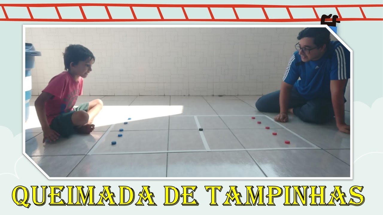 Como Jogar Queimada de tampinhas - YouTube