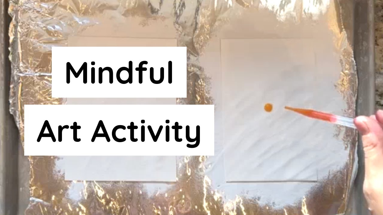 Mindful Art Activity | EASY Abstract Art - YouTube