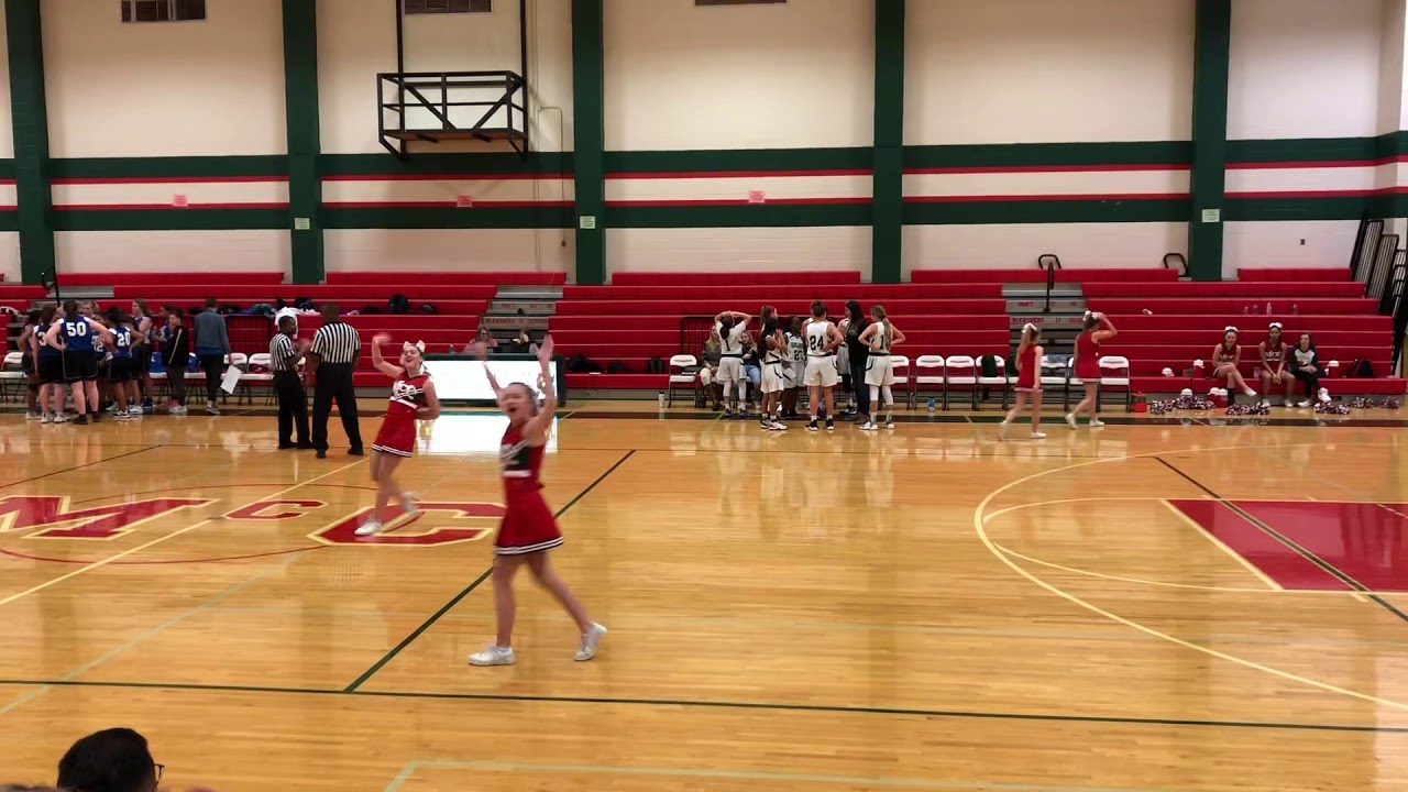 Mccullough Cheer time-out tumbling passes - YouTube