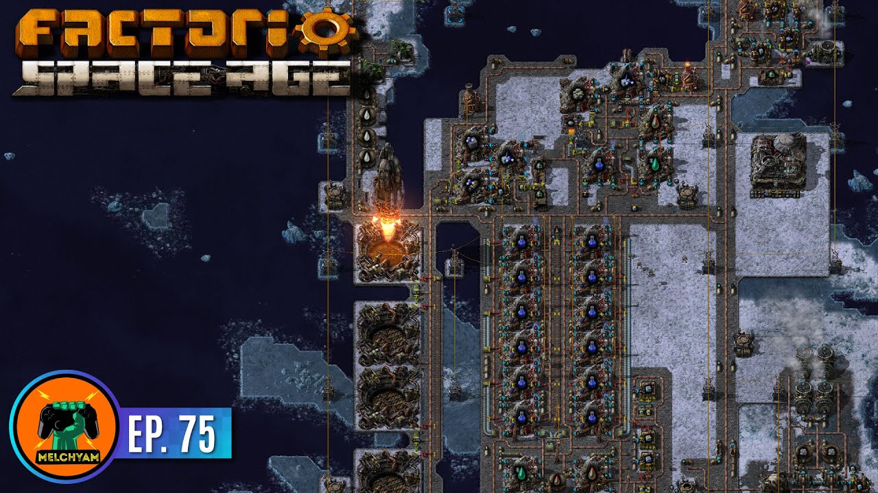 LANZAMIENTO DE COHETES DESDE AQUILO - EP.75 // Factorio 2.0 SPACE AGE ...