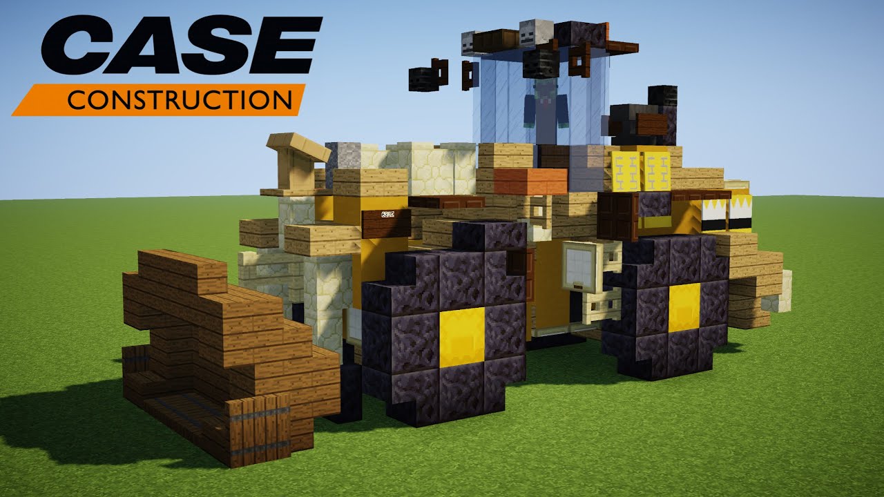 Minecraft Case Wheel Loader Tutorial | 621E - YouTube