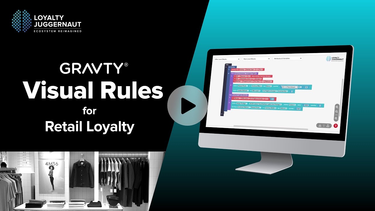 GRAVTY® Visual Rules for Retail Loyalty - YouTube