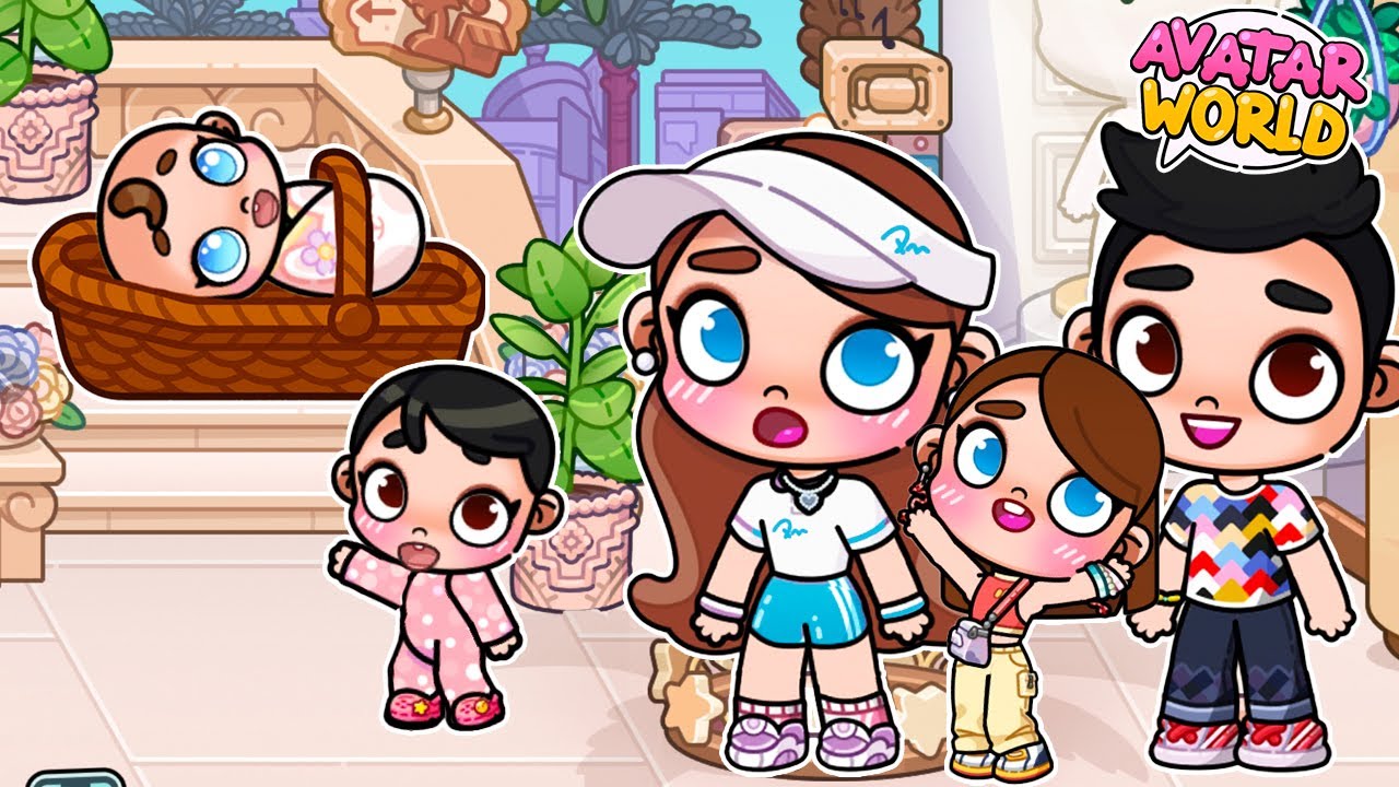 ENCONTRAMOS UN *NUEVO* PEQUE 🍼 en Avatar World | Sol Games - YouTube