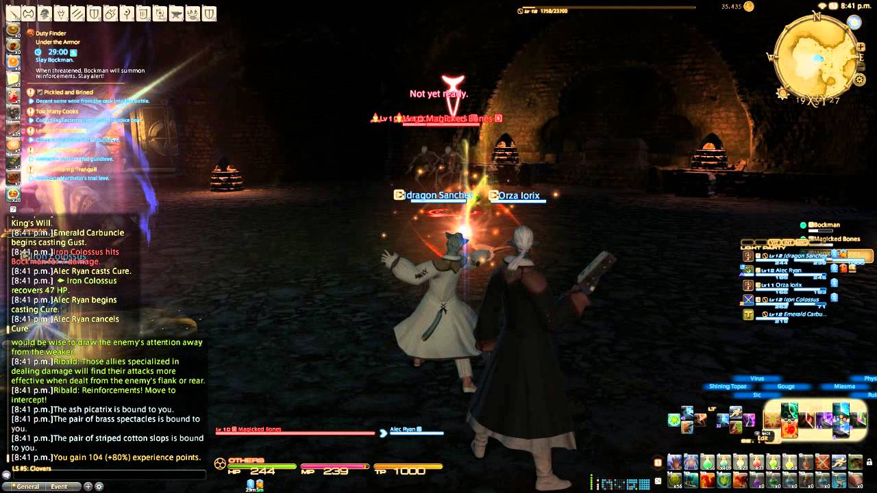 FFXIV 2.0 ARR - Duty Finder - Under the Armor - YouTube