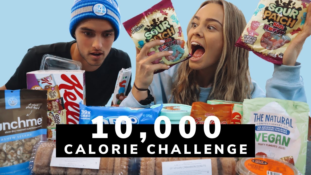 10 THOUSAND CALORIES CHALLENGE - DID HE DO IT? - TORISSTORY - YouTube