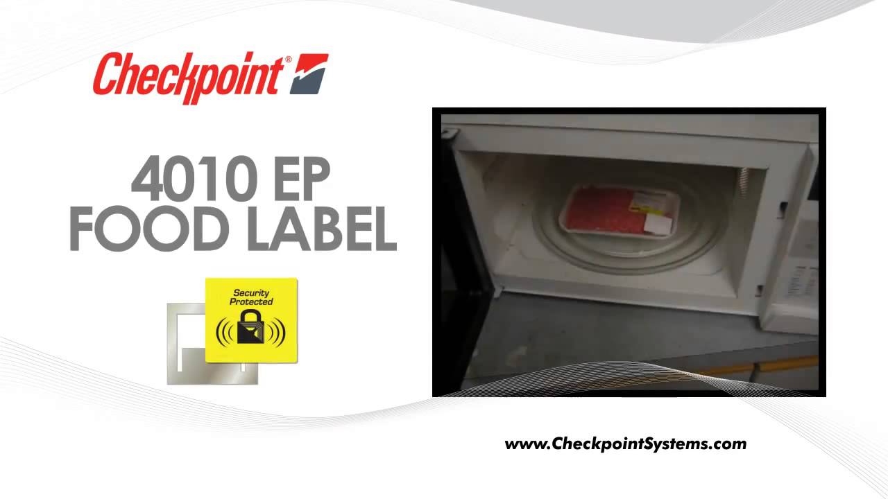 Αντικλεπτικές Ετικέτες Τροφίμων 4010 EP Food Label-Microwave Safe ...
