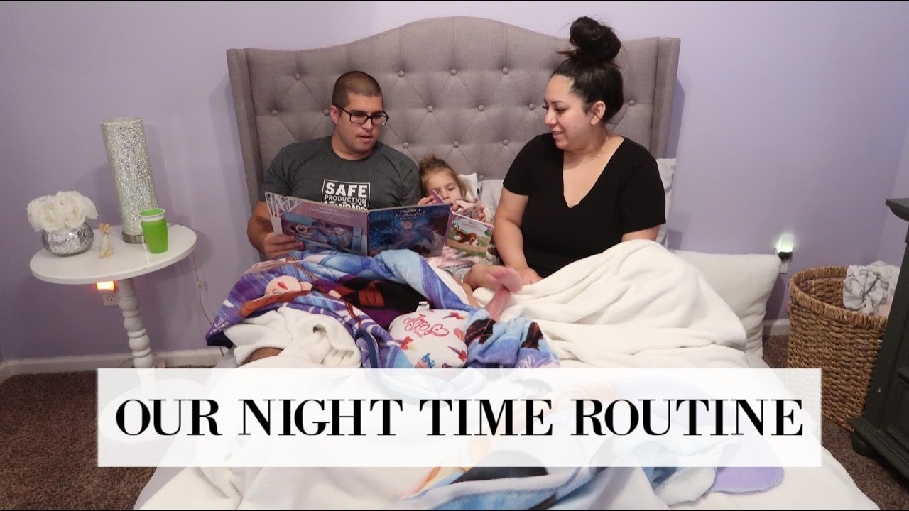 OUR FAMILY NIGHT TIME ROUTINE - YouTube
