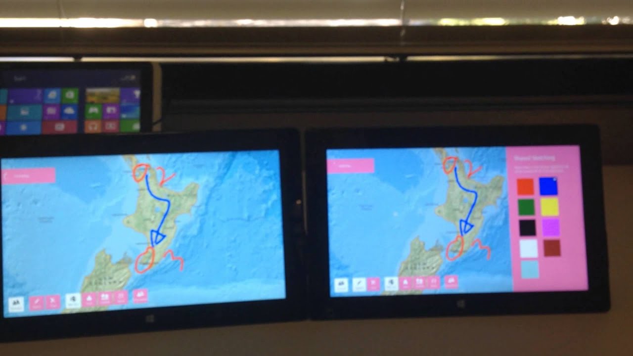 Proximity Map for Windows Store - YouTube