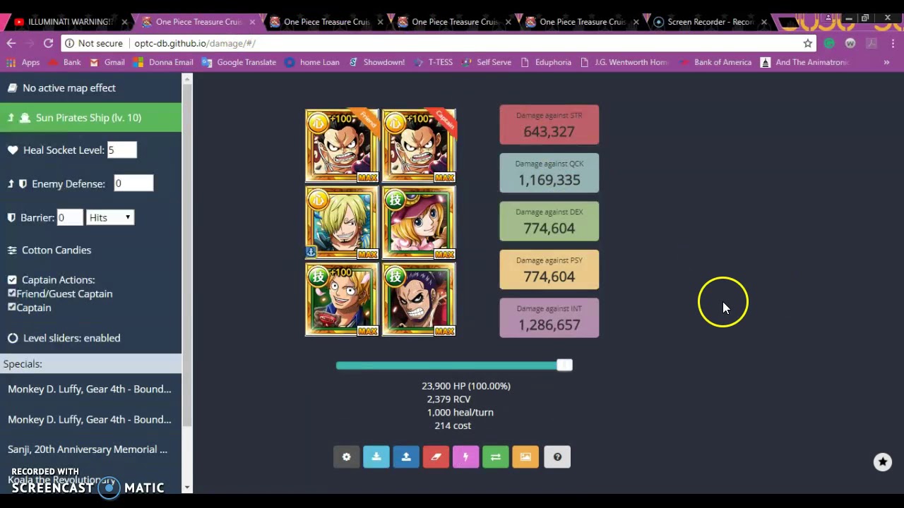 The Power Creep Visualized | One Piece Treasure Cruise - YouTube