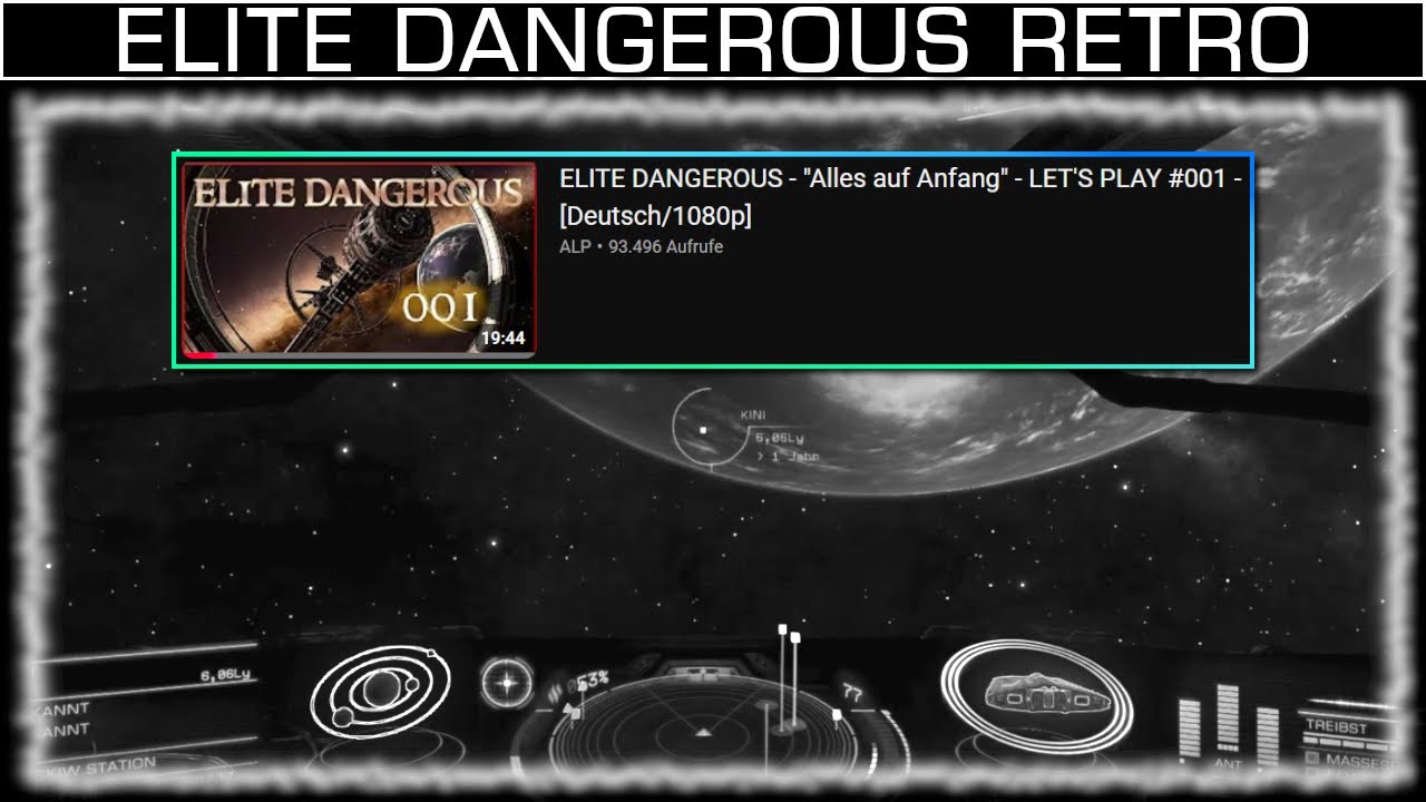 Elite Dangerous Retro - Elite Dangerous vor 11 Jahren - Meine erste ...
