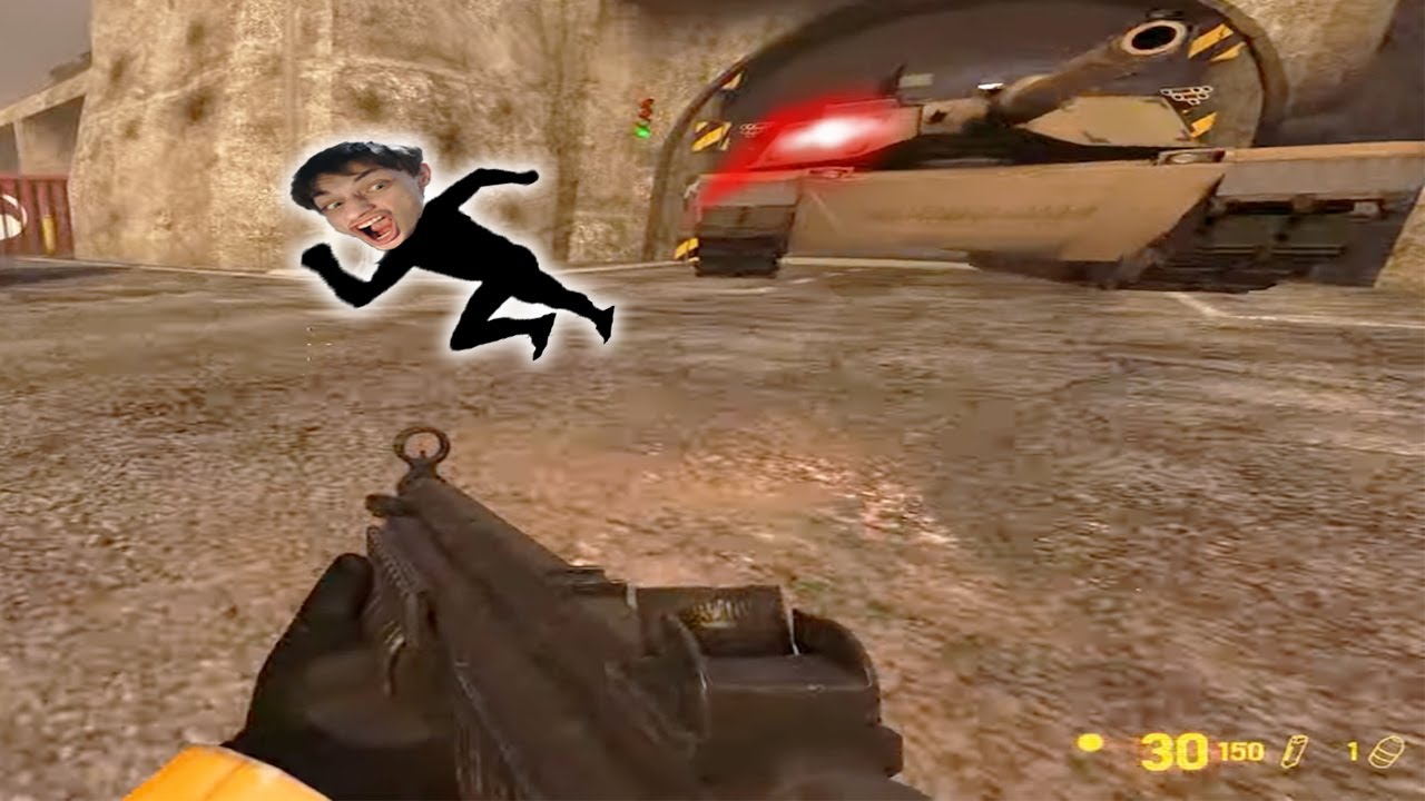 Спидран с Багами и Приколами в Black Mesa - Реакция на Prolert - YouTube