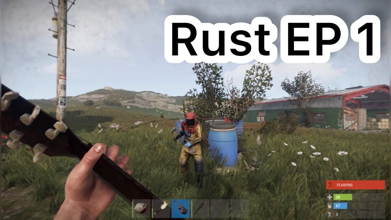 Rust Console GamePlay EP 1 - YouTube