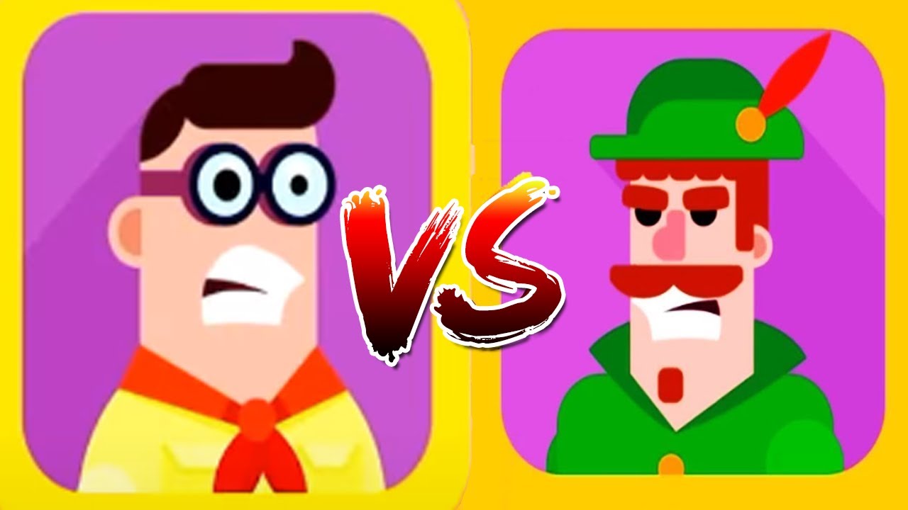 Bowmasters - Gameplay Walkthrough 45 Epic Wins - New Characters JIM Vs ...