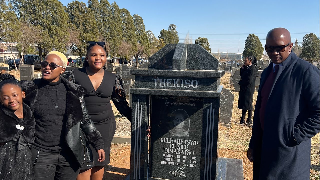 Tribute message from Husband _ Tombstone Unveiling of Keleabetswe ...