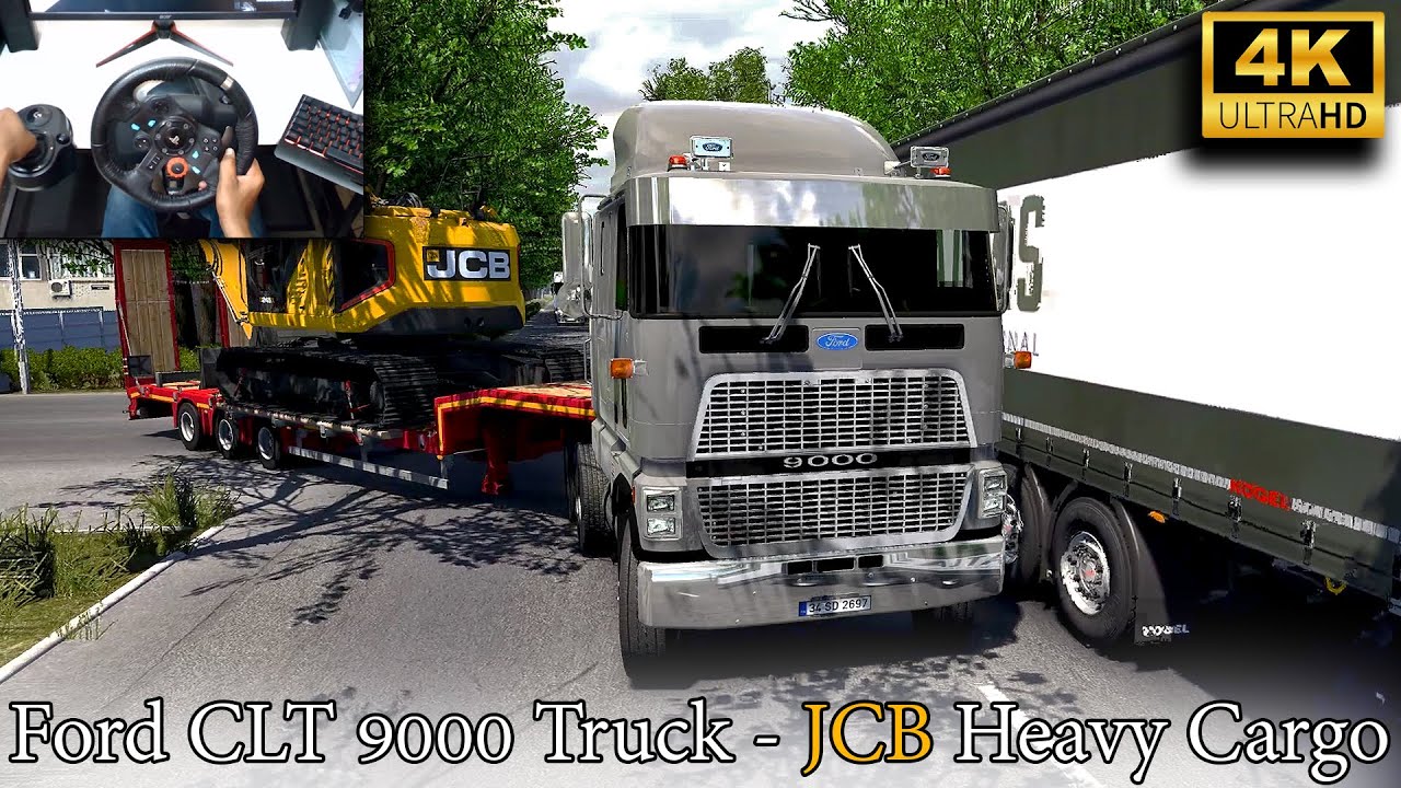 Ford CLT 9000 Truck - JCB Cargo Realistic Driving | Euro Truck ...