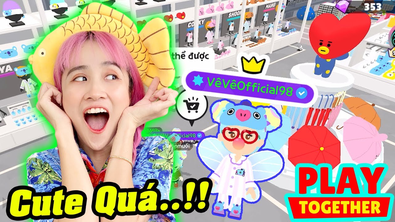 Bà Vê Choáng Với Bản Cập Nhật BT21 Trong Game Play Together - Vê Vê ...