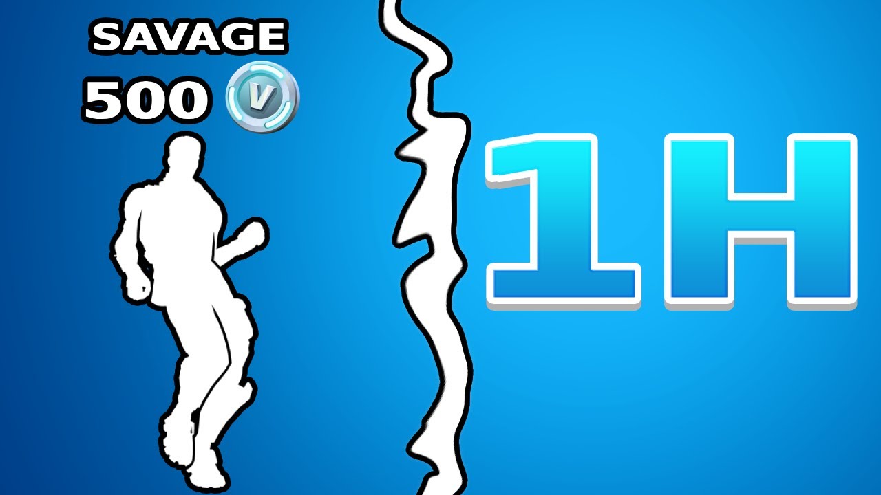 SAVAGE (dzikość) / FORTNITE EMOTE / 1H (Megan Thee Stallion - Savage ...
