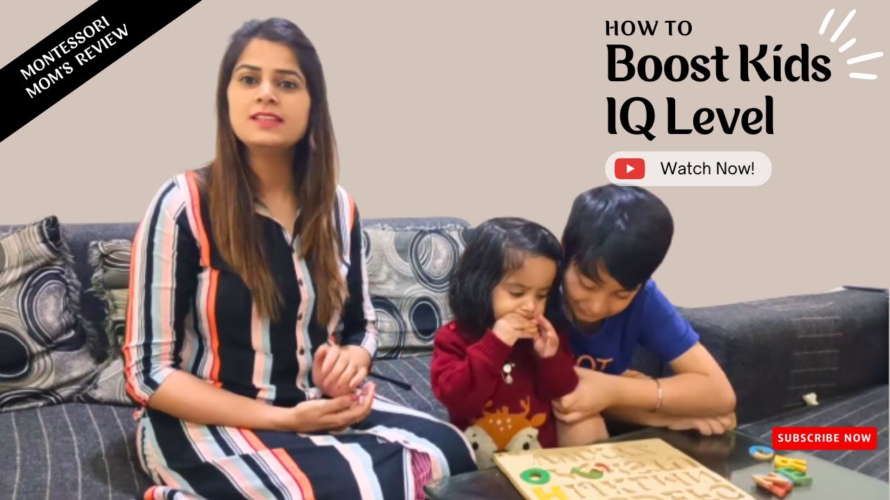 How to Boost Kids IQ Level | Montessori Mom's Review | SkilloToys.com ...