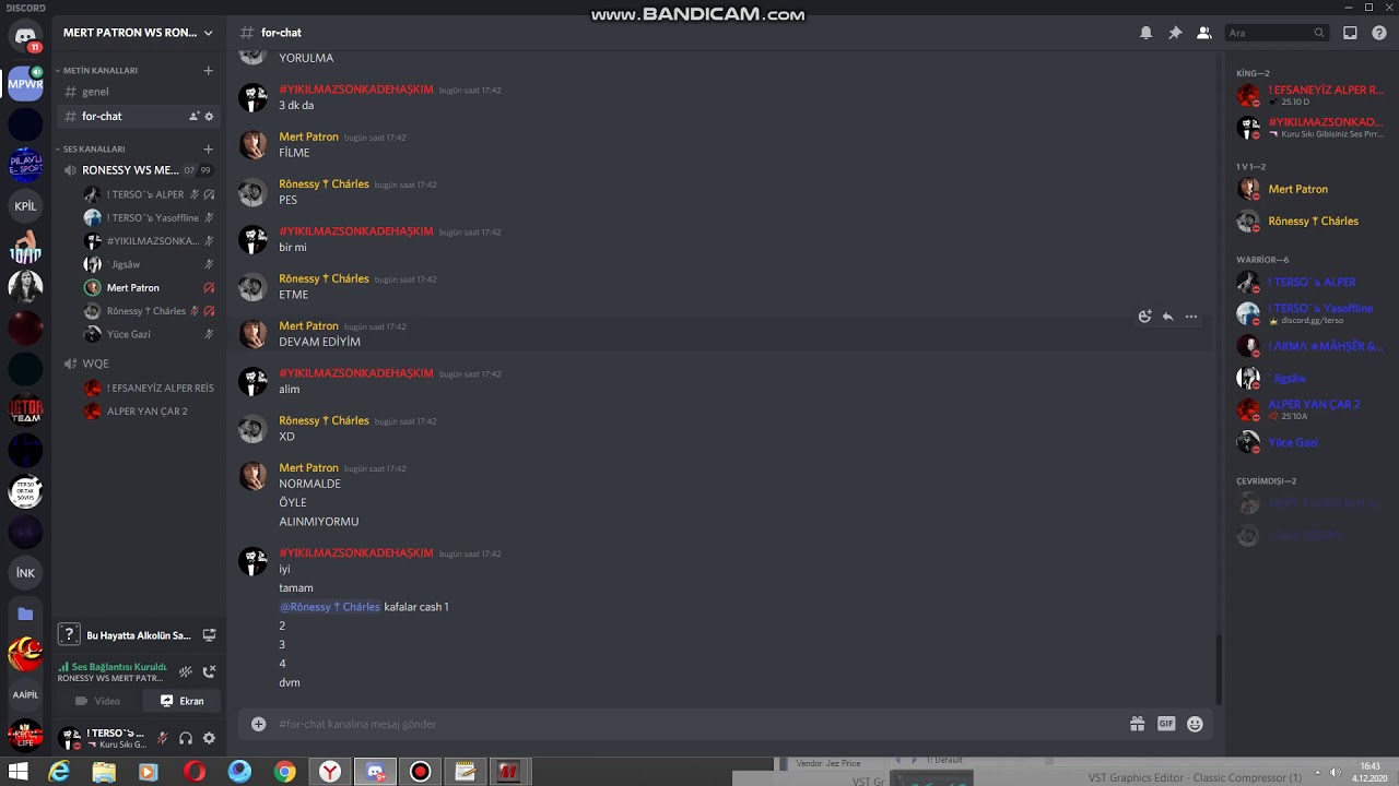 MERT PATRON WS RONESSY GÖRKEMİ SANALINA WS DE ANASINI SİKİYOR. - YouTube