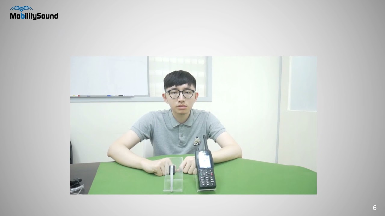 HD1-PR5 Bluetooth PTT headset for Dongle, ICOM, Kenwood radios - YouTube