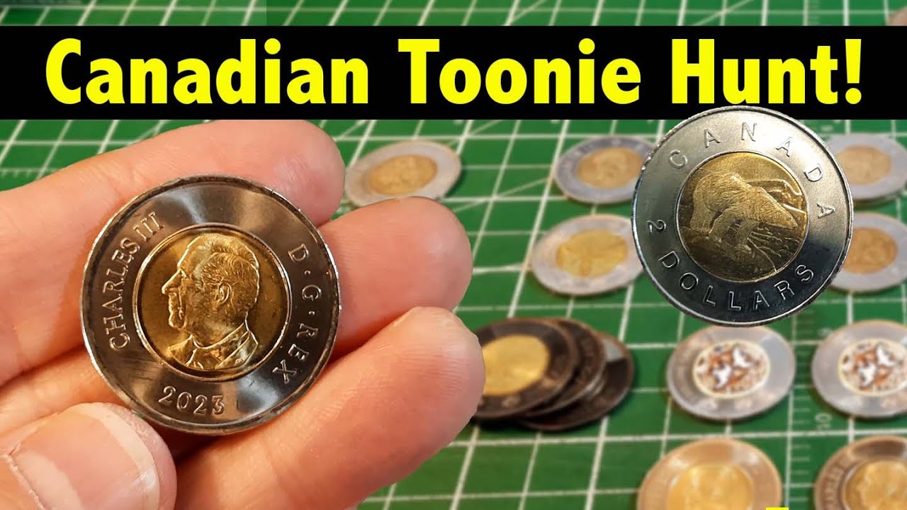We found KING CHARLES III! Coin Roll Hunting Canadian $2 (Toonie) Coins ...
