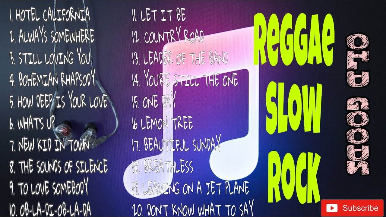 SLOW ROCK | REGGAE NONSTOP MUSIC - YouTube