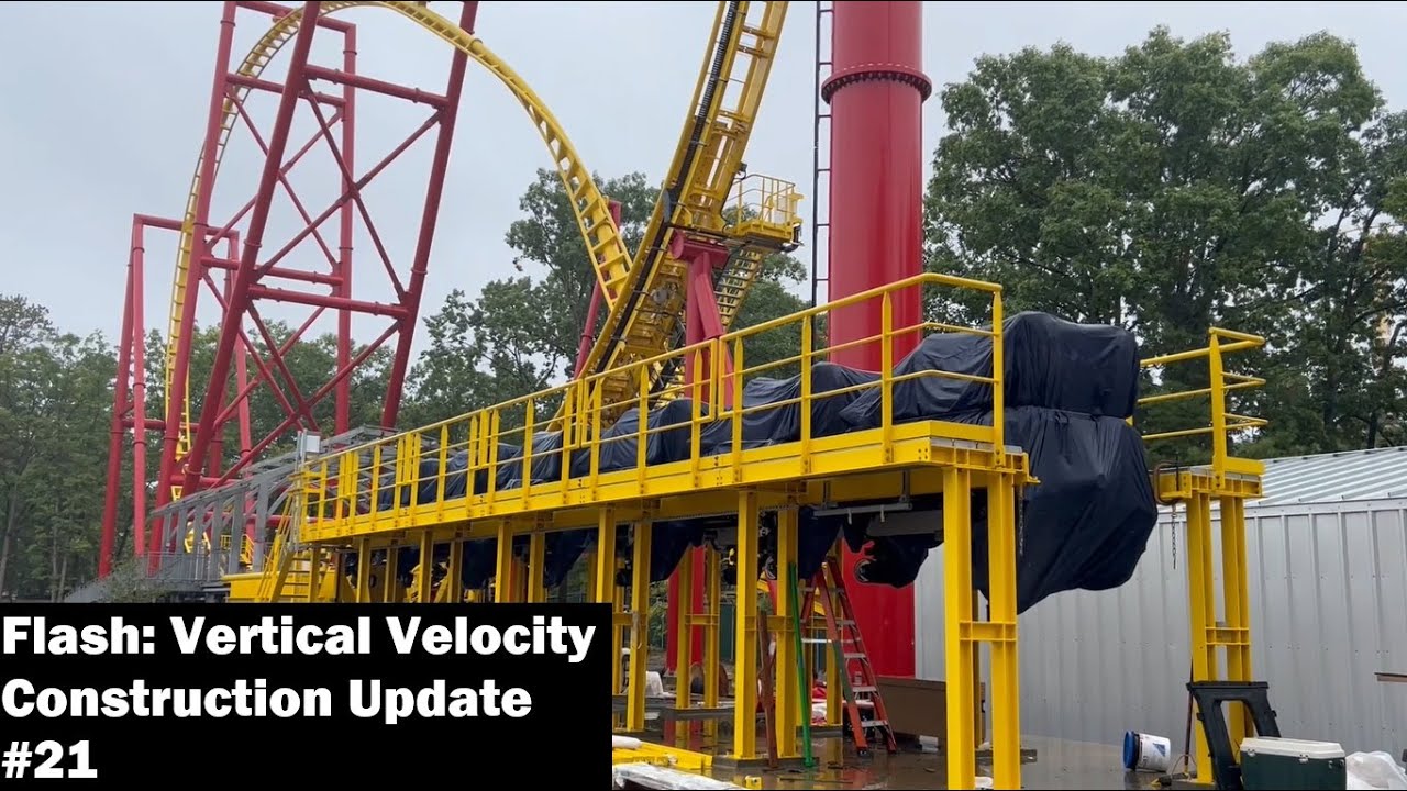 Flash: Vertical Velocity Construction Update #21 - Train Has Arrived ...