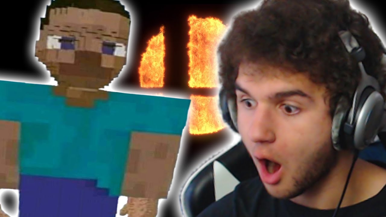 Nintendo Just Broke The Internet... - Minecraft Steve Smash Reveal ...