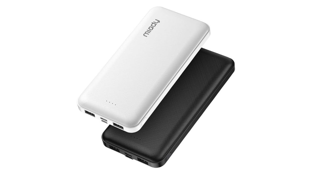 2 Pack Miady 15000mAh Portable Charger, Power Bank | GTX Review - YouTube