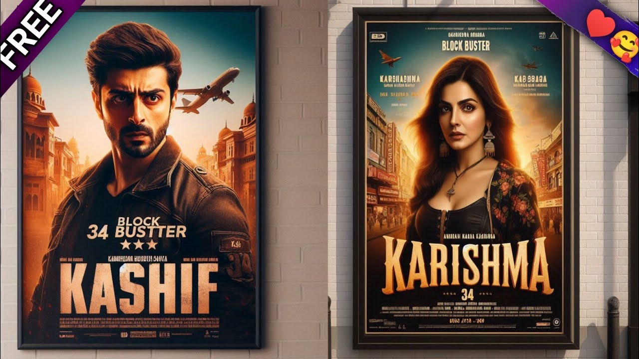 How To Edit Blockbuster Movie Poster Like Pushpa 2 | How To Add Your ...