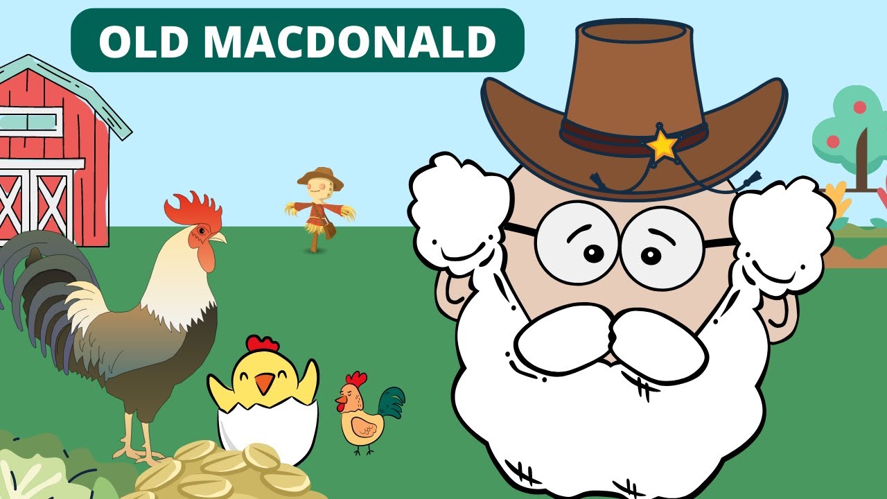 Old MacDonald + Farm Animal Songs | Nursery Rhymes | Kids Songs# ...