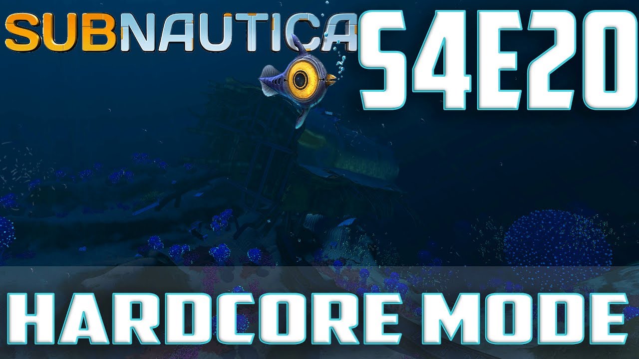 Subnautica Let's Play(Hardcore Mode)-Life 1-S4-Ep.20-Back To Base ...