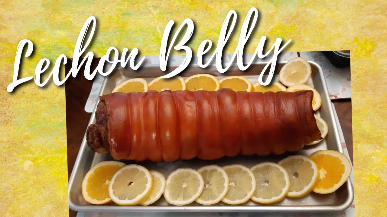Lechon Belly a.k.a Crispy Lechon Pork Belly Roll - MyKitchen MyPlace ...