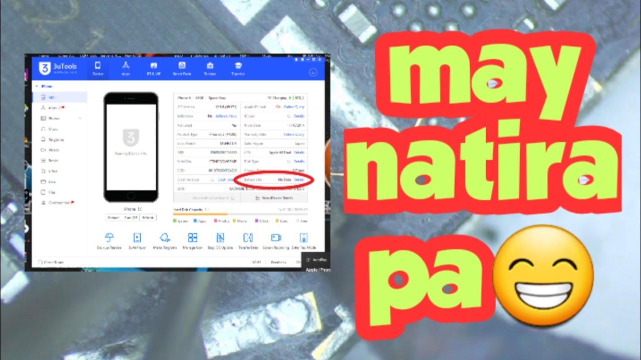 iPhone 6/6plus battery no data jumper solution - YouTube