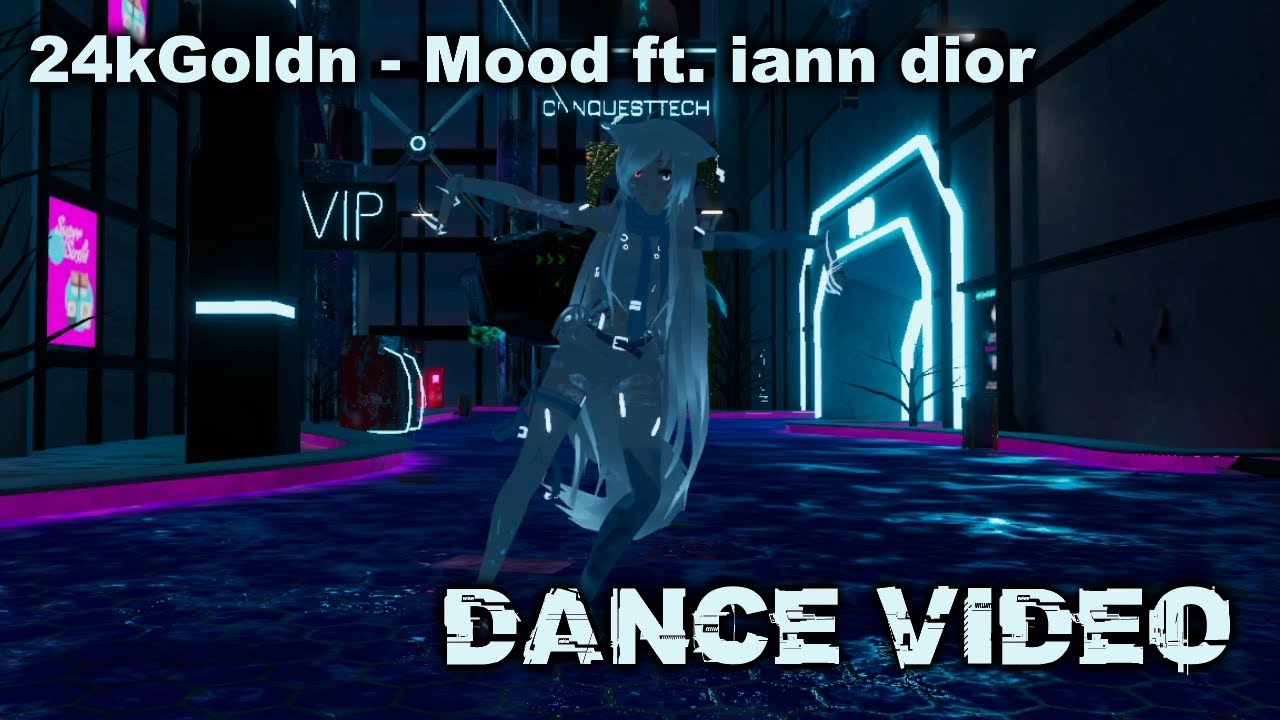 VRChat Dance Video | 24kGoldn - Mood ft. iann dior - YouTube