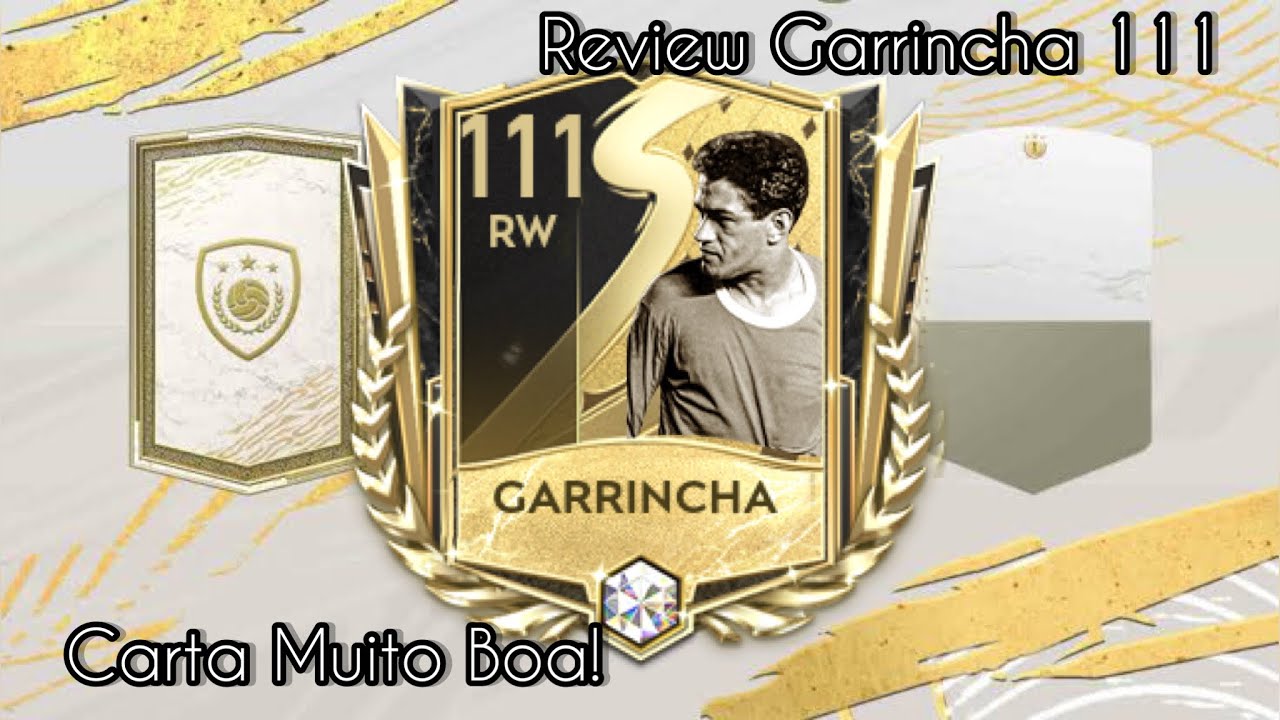 Garrincha 111 FIFA Mobile - Carta Muito Boa! - YouTube