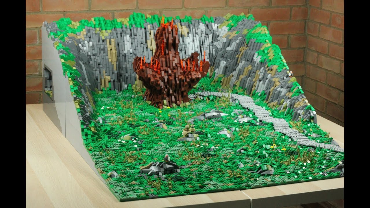 Lego Star Wars Force Tree on Ahch-To Moc - YouTube