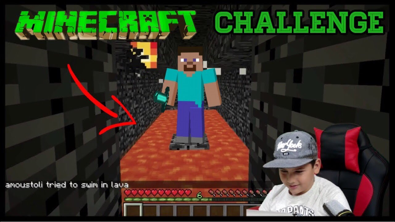 Δοκιμασίες απο το Noobaki Minecraft Challenge - Famous Games - YouTube