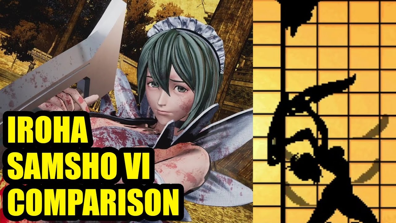 IROHA - Samurai Shodown VI vs Samurai Shodown (2019) Comparison - YouTube