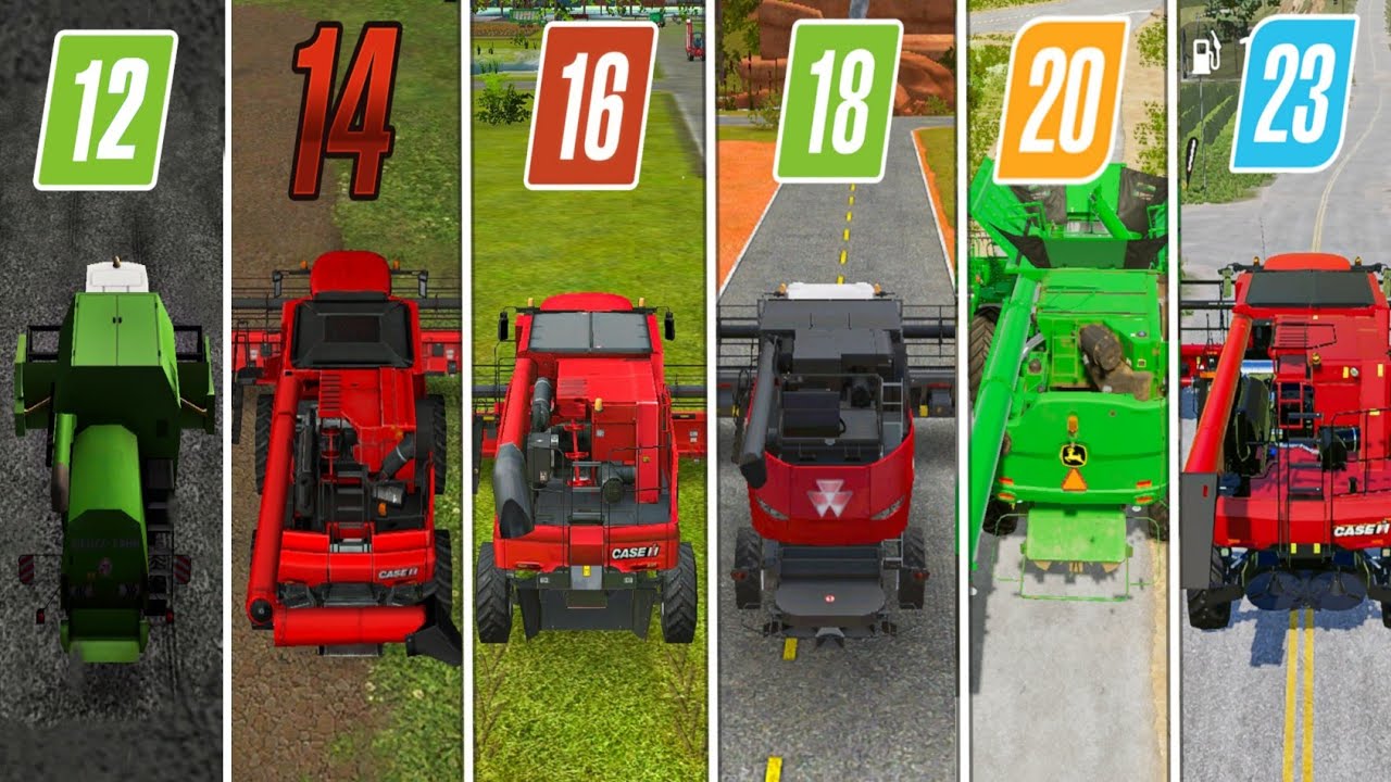 Fs12 Vs Fs14 Vs Fs16 Vs Fs18 Vs Fs20 Vs Fs23 Vs Fs25 ? Gameplay | Wheat ...