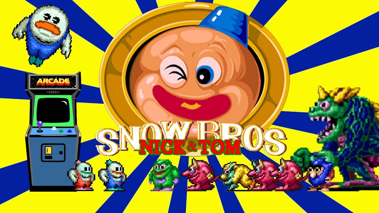 SNOW BROS (ARCADE) - YouTube