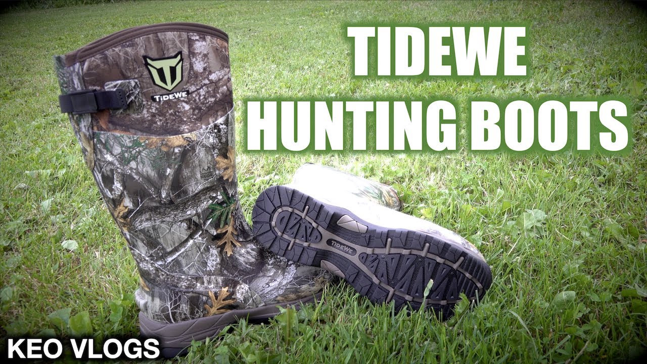 TideWe Boots For Hunting Season - YouTube