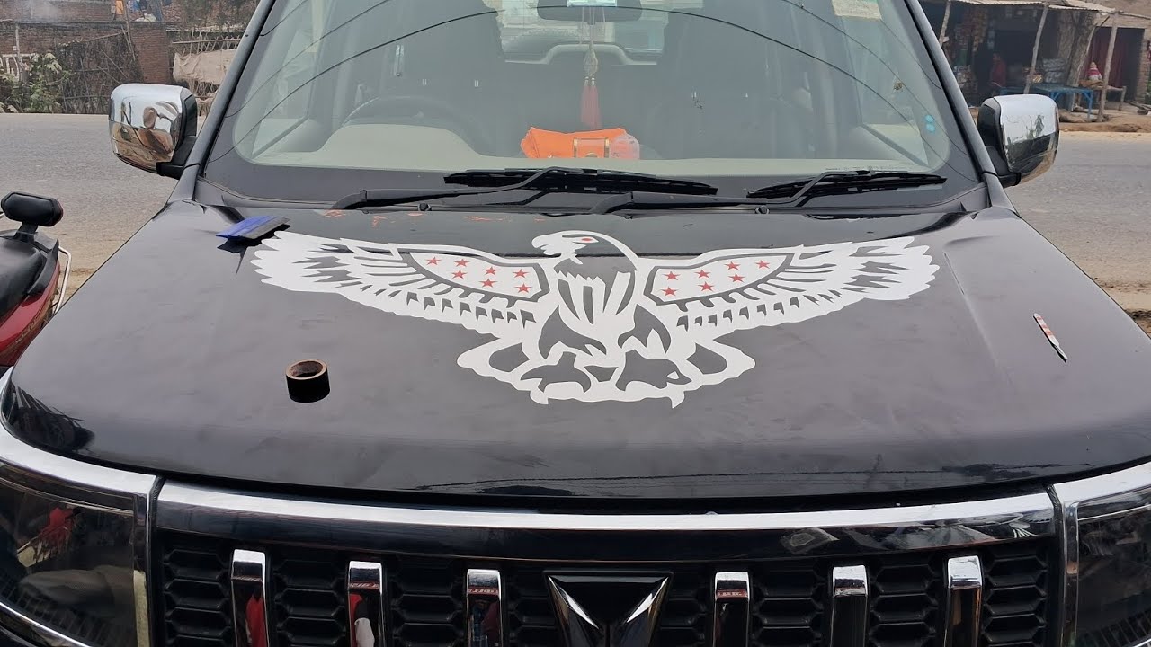 गाड़ी मॉडिफाई 💪💪🚩वॉच वाला स्टीकर#modification //Bolero gadi modified ...